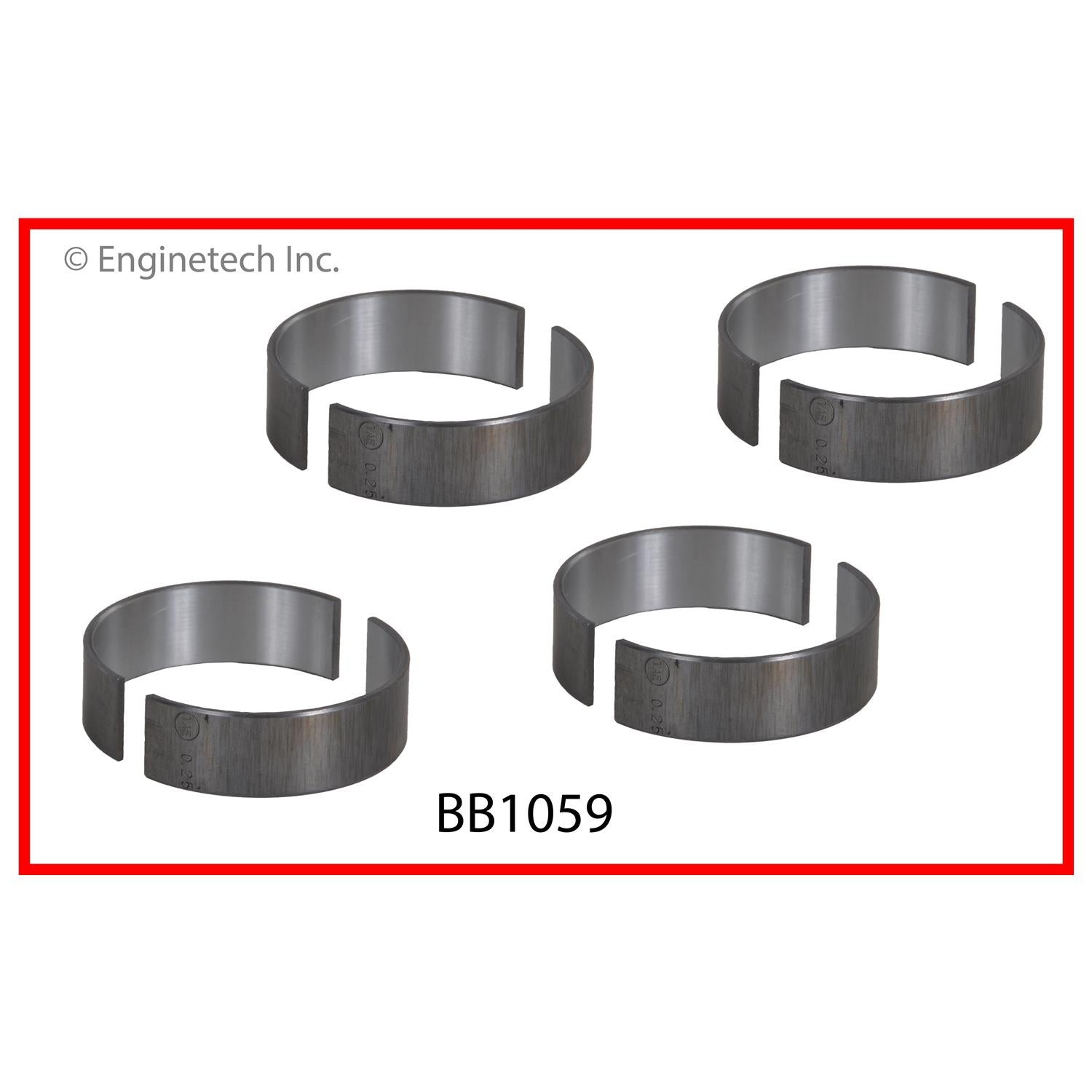 Enginetech BB1059.25 Engine Full Connecting Rod Bearing Set for Toyota ...