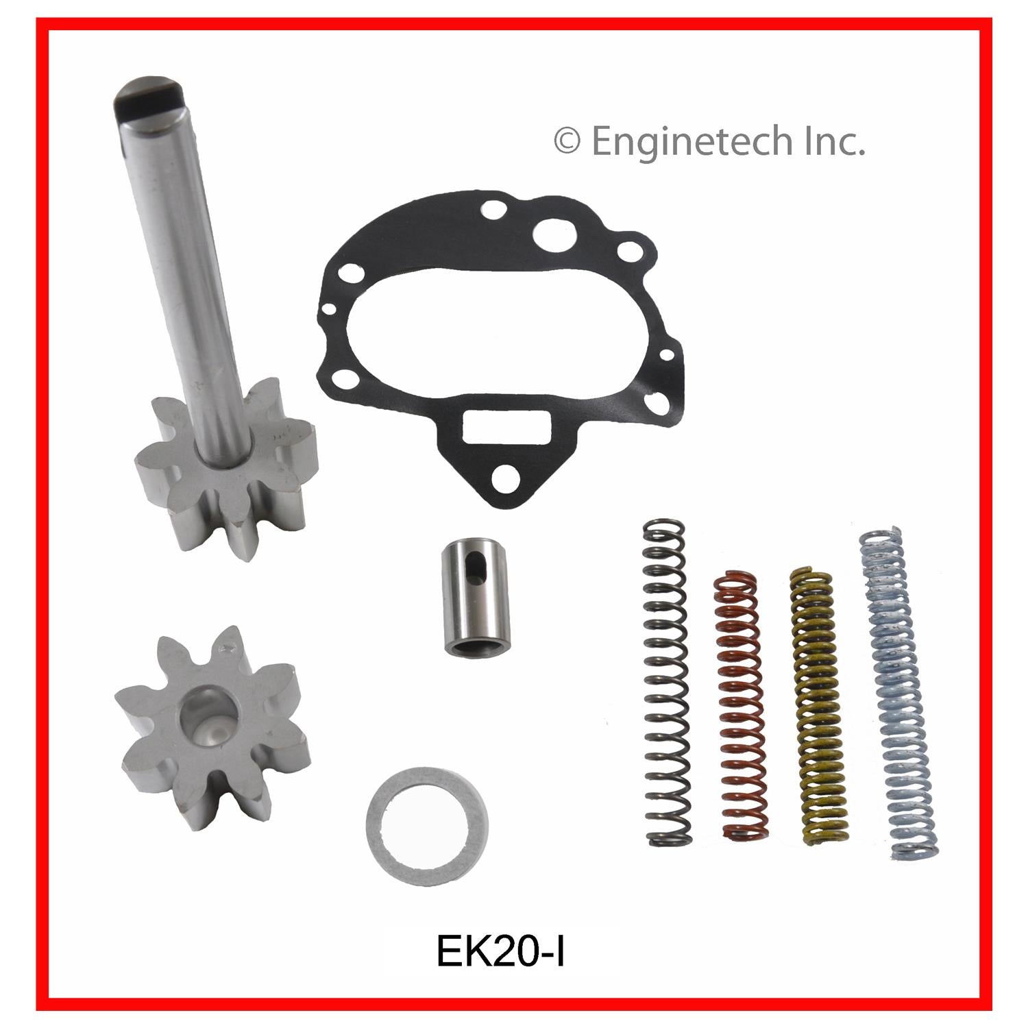 Enginetech EK20-I Engine Oil Pump Repair Kit for 1964-1968 Buick Model ...