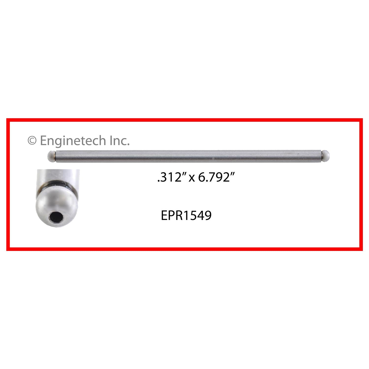 Enginetech EPR1549 Engine Push Rod Pack for Chrysler and Dodge Models ...