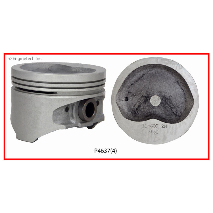 Enginetech Piston Set Without Rings for Toyota Vans (1986-1989) – Spark ...
