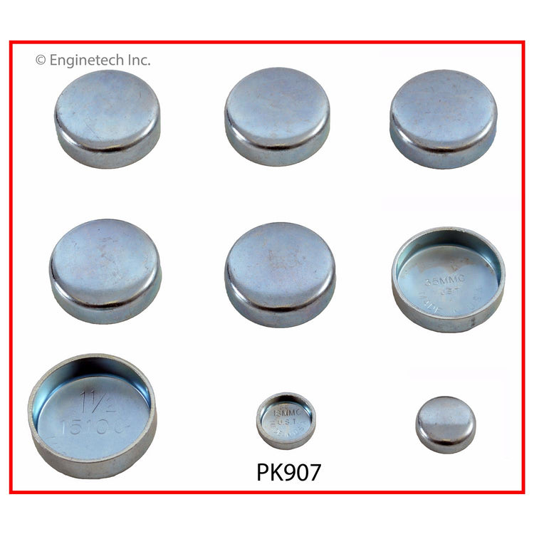 Enginetech PK907 Engine Expansion Plug Kit for Isuzu Vehicles - Steel ...