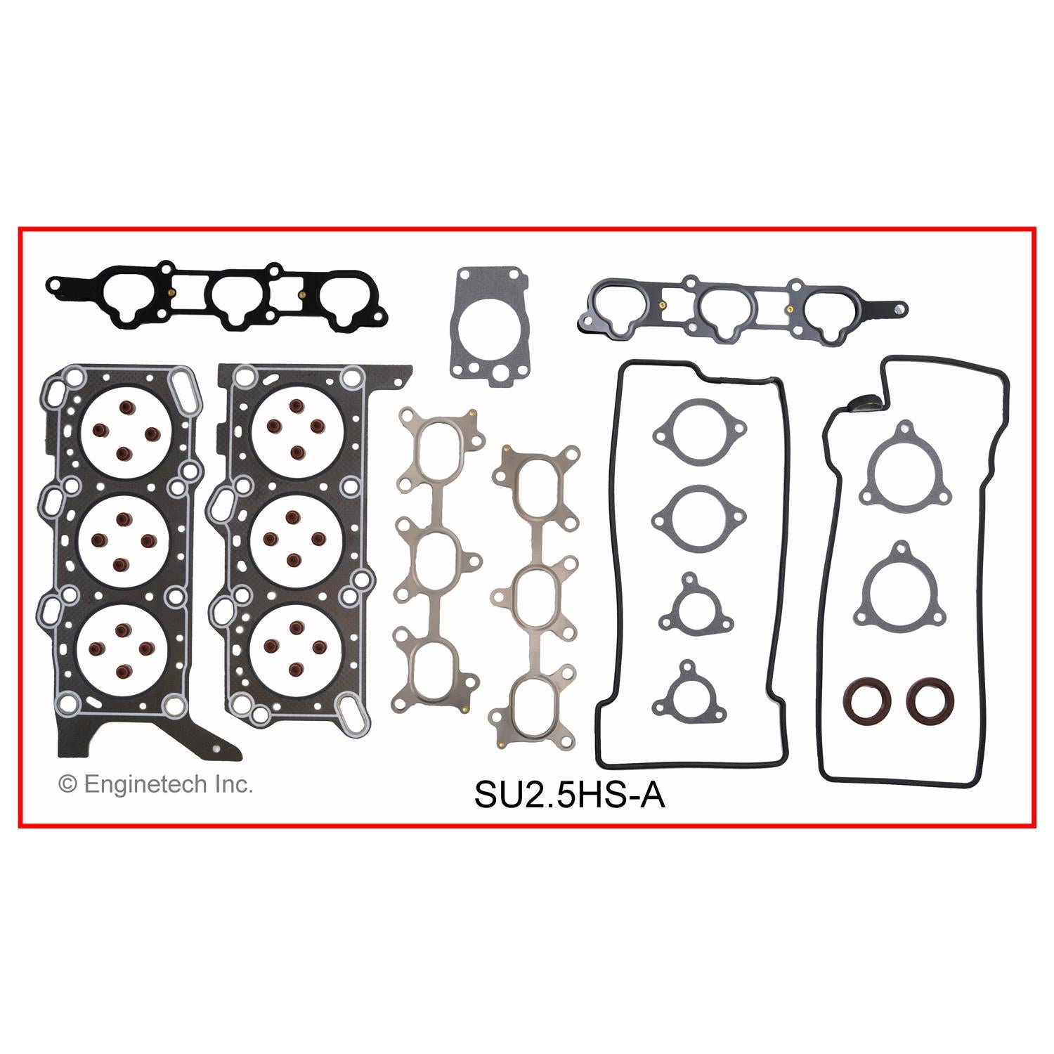 Enginetech SU2.5HS-A Engine Cylinder Head Gasket Set for Suzuki Grand ...