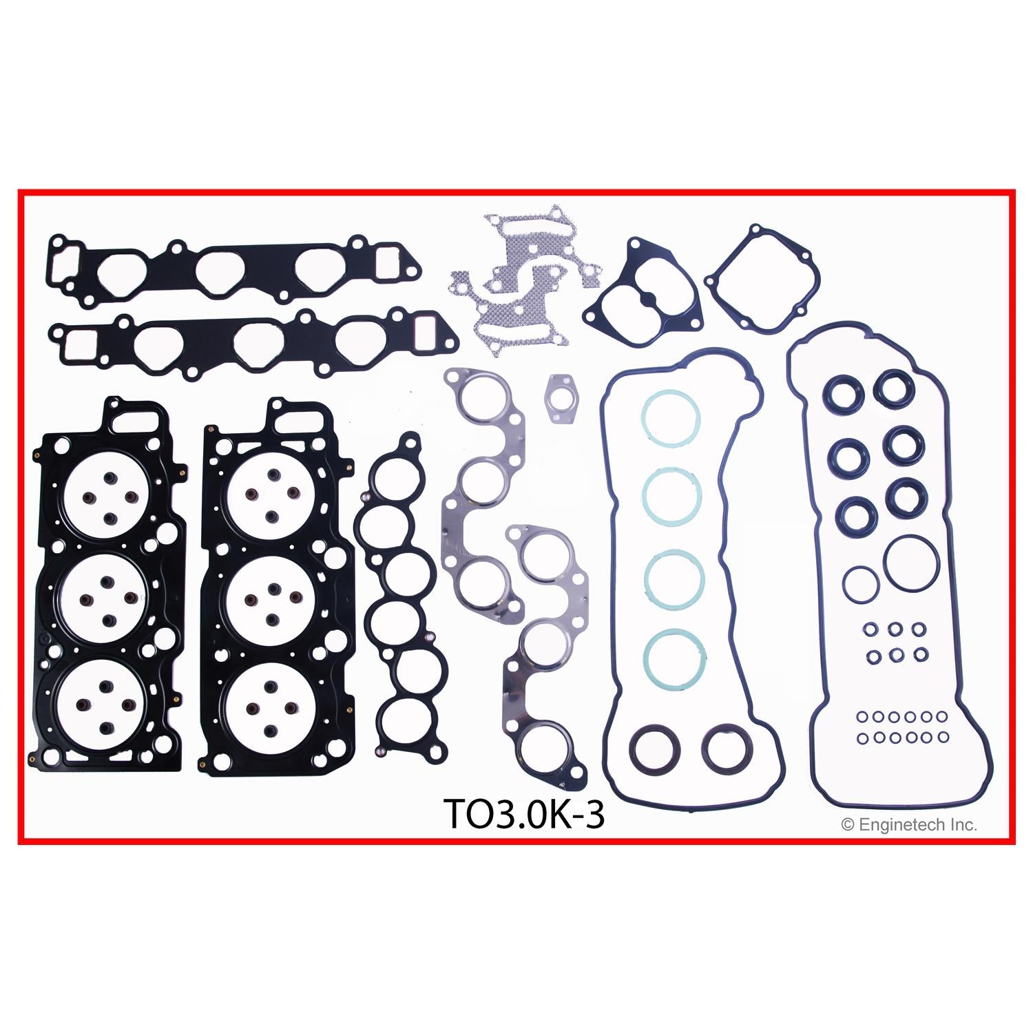 Enginetech Engine Full Gasket Set for Toyota and Lexus Models - Part N ...