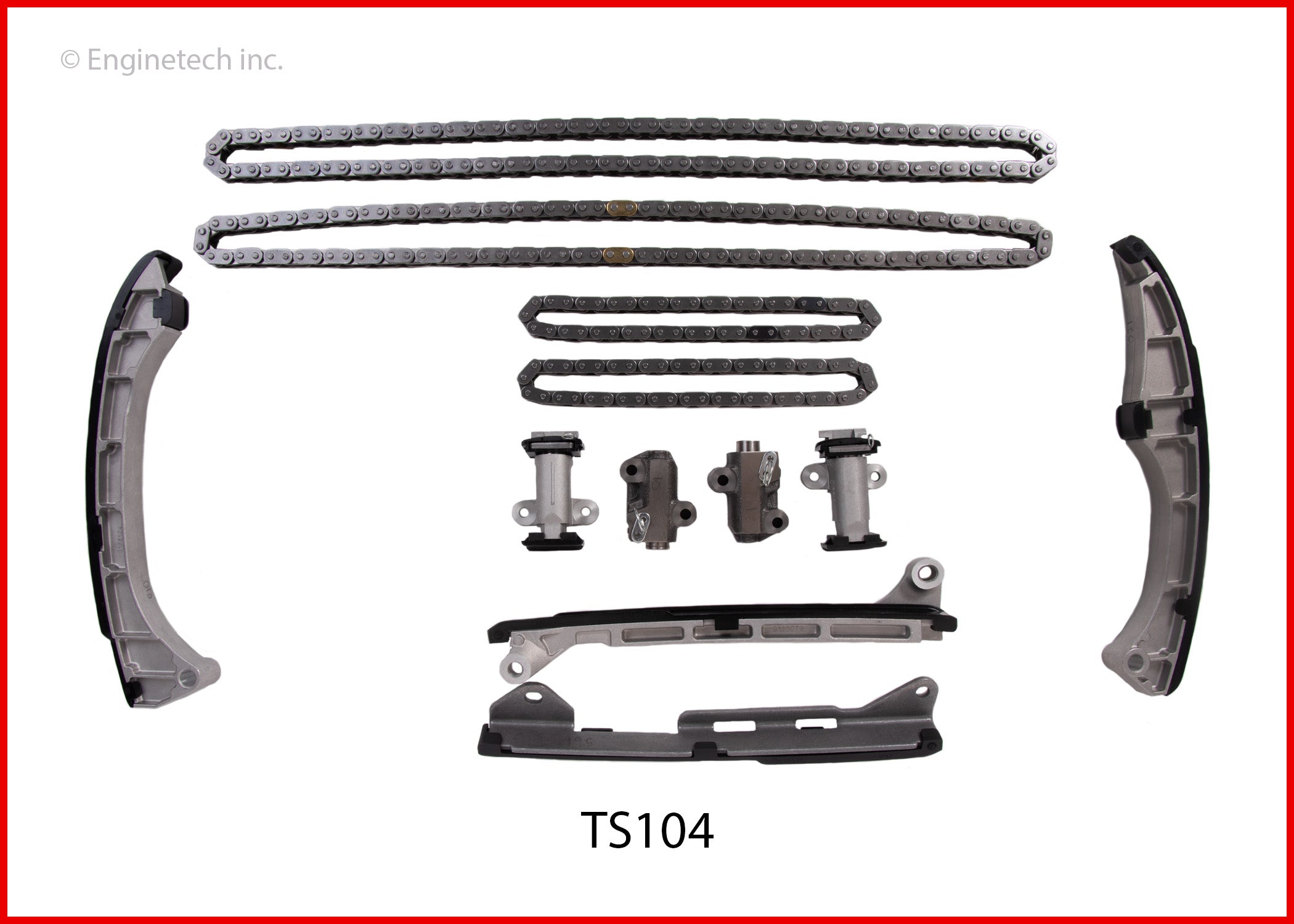 Enginetech TS104 Engine Timing Set for Toyota and Lexus Models – Spark ...