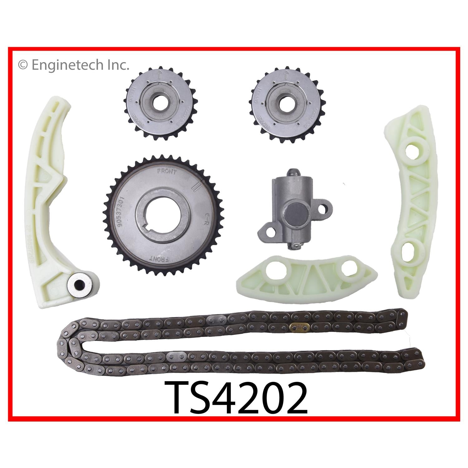 Enginetech TS4202 Engine Balance Shaft Chain Kit for Saturn, Chevrolet ...